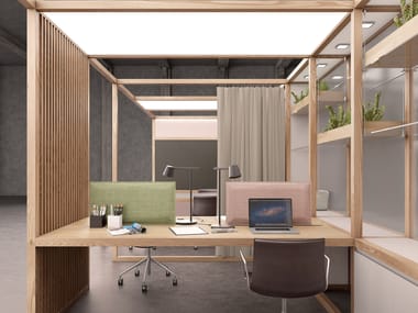 6x6 - OFFICE Multiple office workstation for open space By 6x6 | design ...