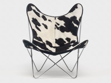 AA BUTTERFLY© HERITAGE Cowhide easy chair By AA[nd]