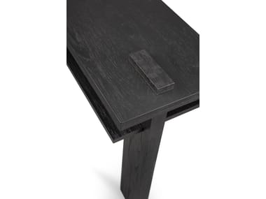 ABSTRACT Rectangular teak console table By Ethnicraft | design Alain ...