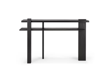 ABSTRACT Rectangular teak console table By Ethnicraft | design Alain ...