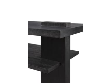 ABSTRACT Rectangular teak console table By Ethnicraft | design Alain ...