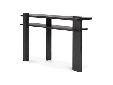 ABSTRACT Rectangular teak console table By Ethnicraft | design Alain ...