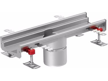 Elemento e canale di drenaggio in acciaio inox ACO BOX - ACO