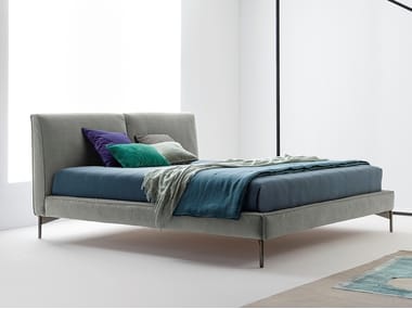 ADA Double bed with upholstered headboard By Twils