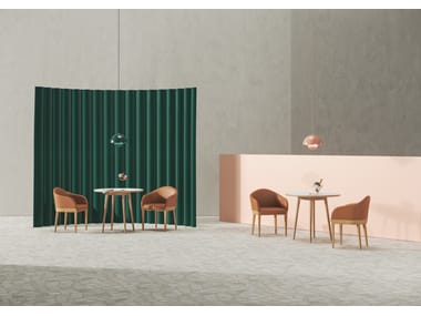 AGATA | Leather chair By ALMA DESIGN