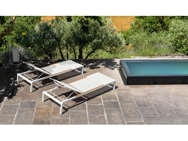ALABAMA ALU | Sun lounger By Talenti design Marco Acerbis