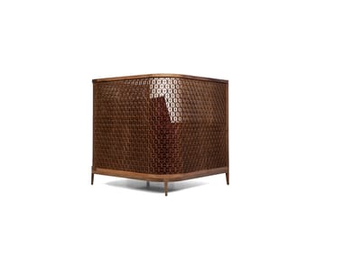 High-back fabric armchair ALEXA LOVE SEAT By Mobi