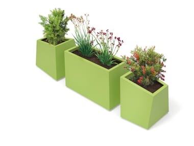 ALFA BETA GAMMA Corten™ flower pot By Metalco | design Raffaele Lazzari