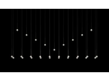 ALGORITHM Blown glass pendant lamp By Vibia | design Toan Nguyen