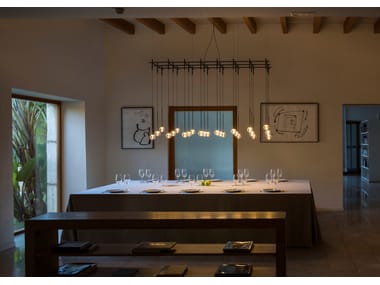 ALGORITHM Blown glass pendant lamp By Vibia | design Toan Nguyen