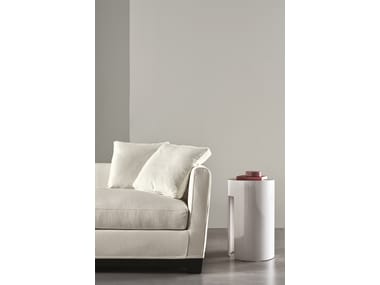 ALLEN Upholstered fabric day bed By Meridiani