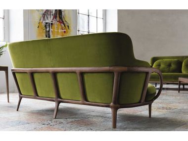 2 seater fabric sofa ALLISON By Porada design Andrea Borgogni