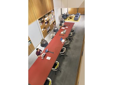 ALLSTAR Height-adjustable fabric office chair with armrests By Vitra ...