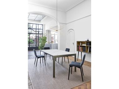 ALLUNGAMI Extending rectangular oak dining table By Ligne Roset ...