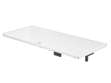 ALLURE NEW Acrylic glass bathroom wall shelf By Grohe