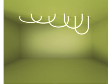 ALPHABET OF LIGHT SYSTEM Linear lighting profile By Artemide