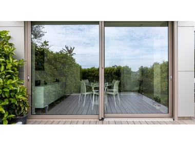 Finestra scorrevole in alluminio ALU K SC 156 By Punto Gold