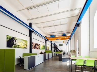 ALUFRAME SMART | Acoustic wall panel By objectiv