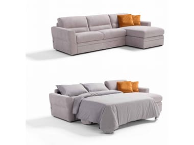 Sectional fabric sofa bed AMALFI By Marinelli Home