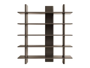 MOLLY Open wooden bookcase By ANA ROQUE INTERIORS