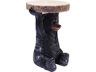 Round resin coffee table ANIMAL MINI BEAR By KARE Design