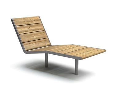 APRIL SEAT HIGH BACK | Outdoor chair Wooden outdoor chair By VESTRE