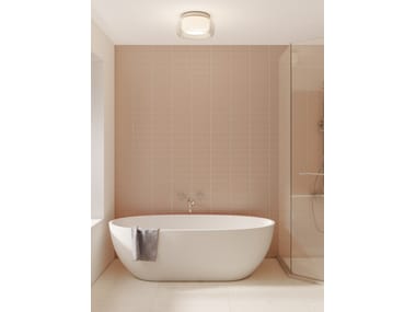 LED glass and steel ceiling light AQUINA CEILING 360 Aquina Collection ...