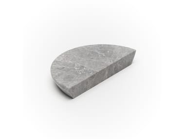 ARC | Marble furniture handle Tundra Grey marble furniture handle By Lo ...