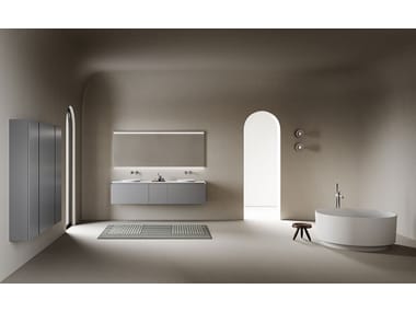 ARC Freestanding round Solid Surface bathtub By INBANI | design Norm Architects