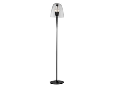 ARES | Floor lamp Blown glass and metal floor lamp By Fan Europe Lighting