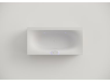 Rectangular acrylic bathtub ARGA® 180 By Jacuzzi® design Whynot Design