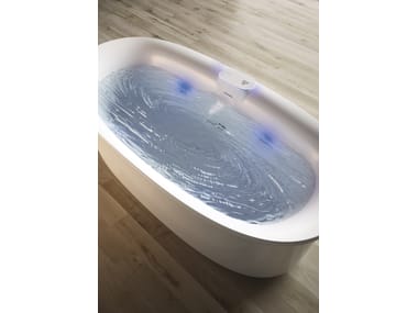 ARGA® Freestanding Swirlpool® acrylic bathtub By Jacuzzi® | design Whynot Design