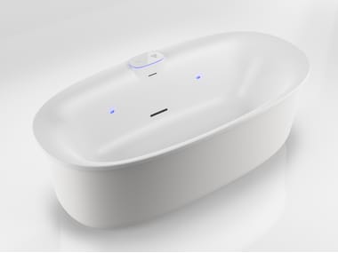 ARGA® Freestanding Swirlpool® acrylic bathtub By Jacuzzi® | design Whynot Design