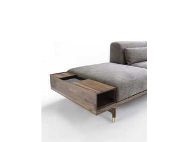 ARGO | Corner sofa Sectional fabric sofa with storage space By Porada ...