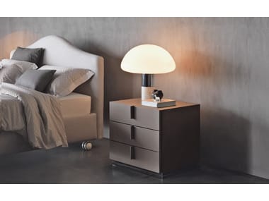 ARI | Bedside table By Flou design Mario Dell'Orto, Emanuela Garbin