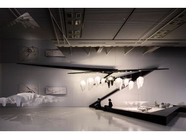 ARIA Pendant lamp By Slamp | design Zaha Hadid Design