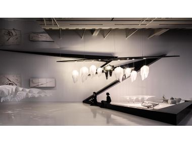ARIA Pendant lamp By Slamp | design Zaha Hadid Design