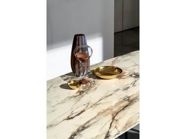 ARKOS SHAPED | Rectangular table Arkos Collection By Sovet italia design Gianluigi Landoni