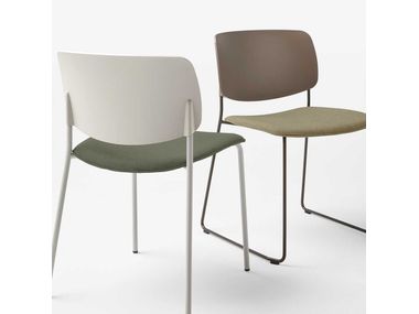 ARYN Stackable fabric chair By INCLASS | design Jonathan Prestwich