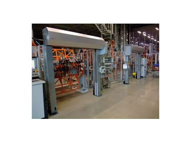 Sectional door ASSA ABLOY machine protection doors By ASSA ABLOY ...