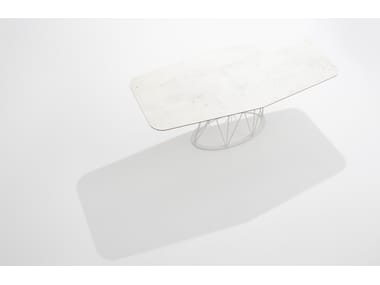 ATAMAN MESH Rectangular garden table By Garda Furniture | design AM Studio