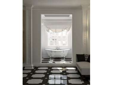 Porcelain stoneware flooring with marble effect ATELIER 18 By Devon&Devon