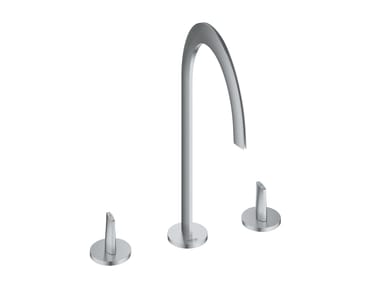 ATRIO ICON 3D Countertop washbasin tap with individual rosettes By Grohe