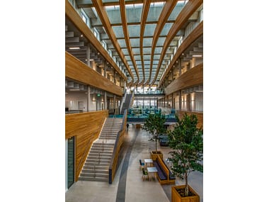 Glass and steel roof window ATRIUM LONGLIGHT/RIDGELIGHT By Velux ...