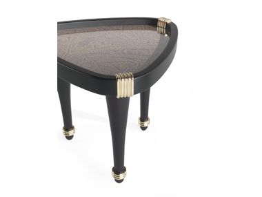 AXUM Triangular wooden side table By ETRO Home Interiors