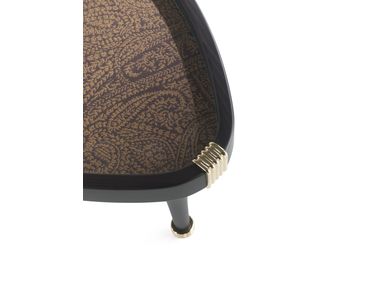 AXUM Triangular wooden side table By ETRO Home Interiors