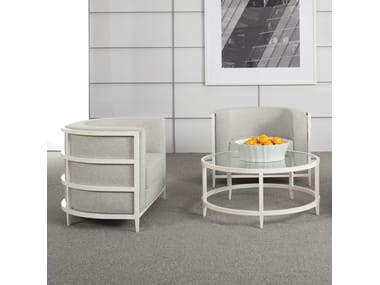 AZIMUTH LINEAR CLUB | Armchair By JANUS et Cie design Michael Vanderbyl