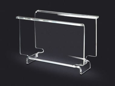 ACRYLIC MAGAZINE HOLDER Acrylic magazine rack By Vallvé