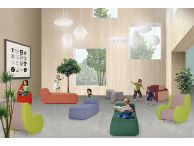 ATA KIDS Kids armchair By Adrenalina | design Simone Micheli