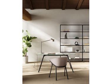 ALINE_02 SELF STANDING Bibliothèque ouverte modulable en aluminium By Alias | design Dante ...